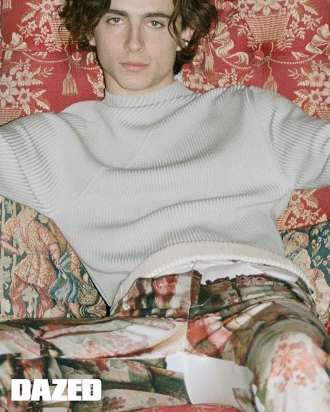 Timothée Chalamet on the cover of Dazed China. | Coup De Main Magazine Timothée Chalamet on the cover of Dazed China. | Coup De Main Magazine