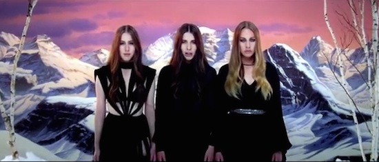 Must Watch Haim Calvin Harris Music Video For Pray To God Coup